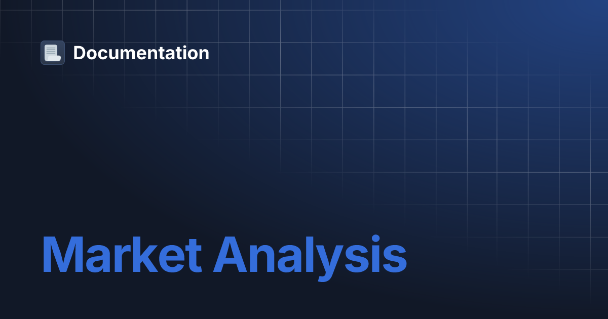 Market Analysis | Documentation